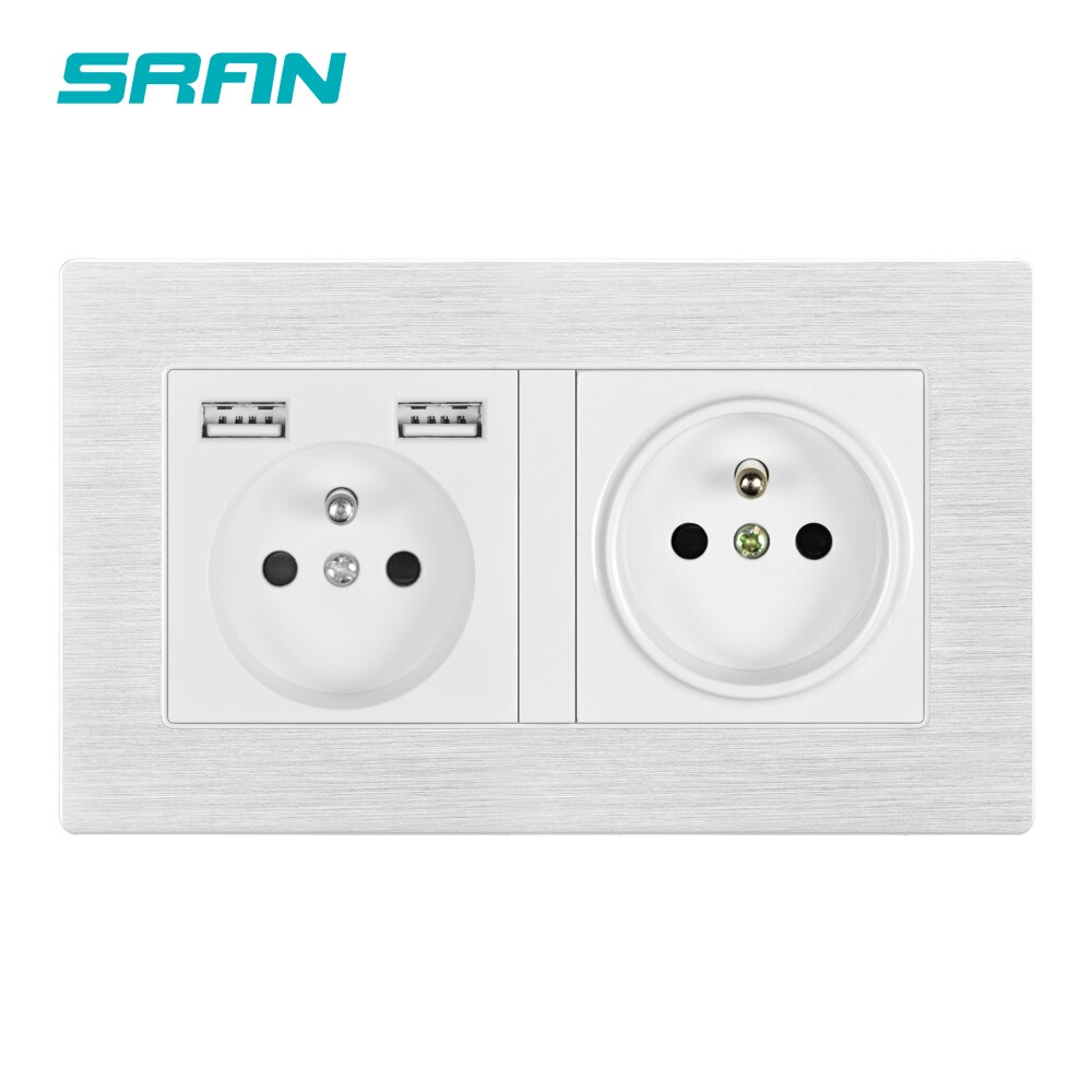 16A French Multi Way Power Socket Plug Grounded El... – Vicedeal
