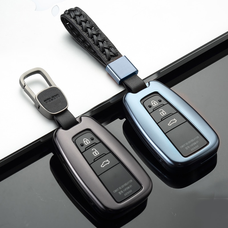 Aluminium Alloy Car Key Cover Case Shell For Toyot... – Grandado