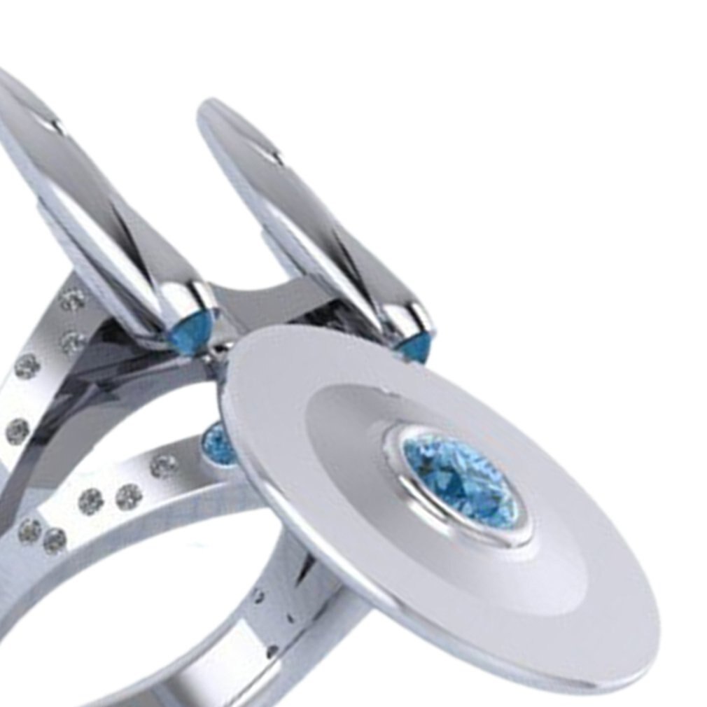 Acessórios de moda dos homens anel de nave espacia... – Grandado