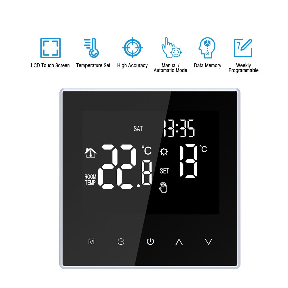 Smart Thermostat Digital Temperature Controller We... – Grandado