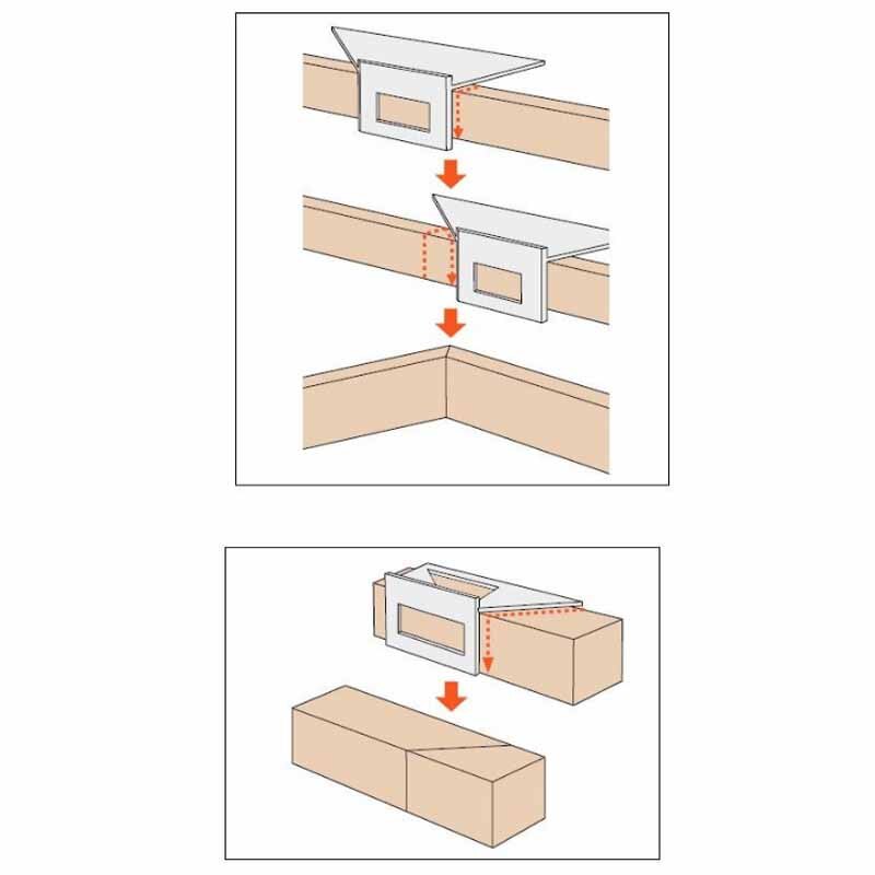 Japanese Aluminum Alloy Woodworking Ruler Multifun... – Grandado