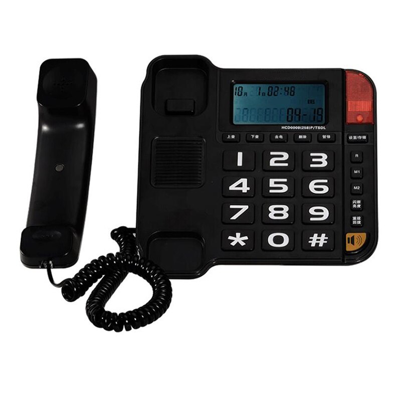 Wired Landline Phone for Home Elderly Phone with B... – Grandado