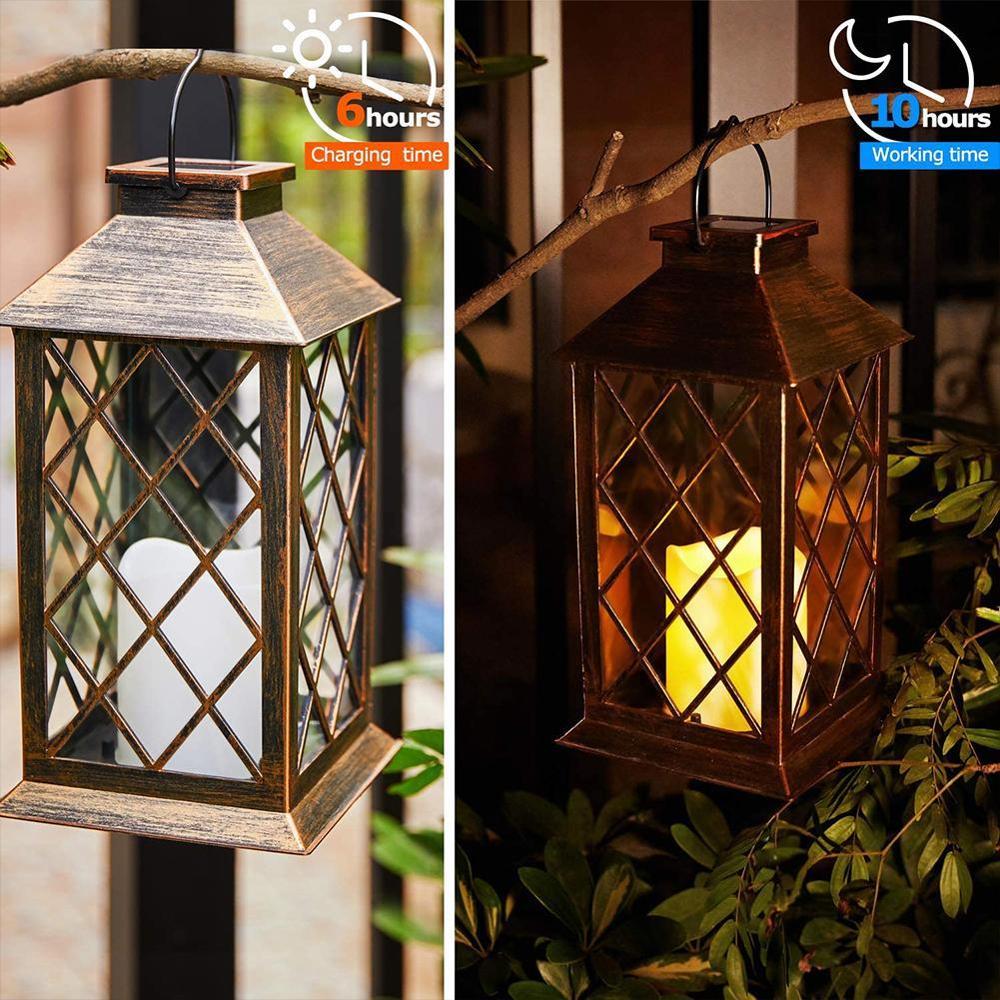 Outdoor Retro LED Hanging Lamp Smooth Appearance S... – Grandado