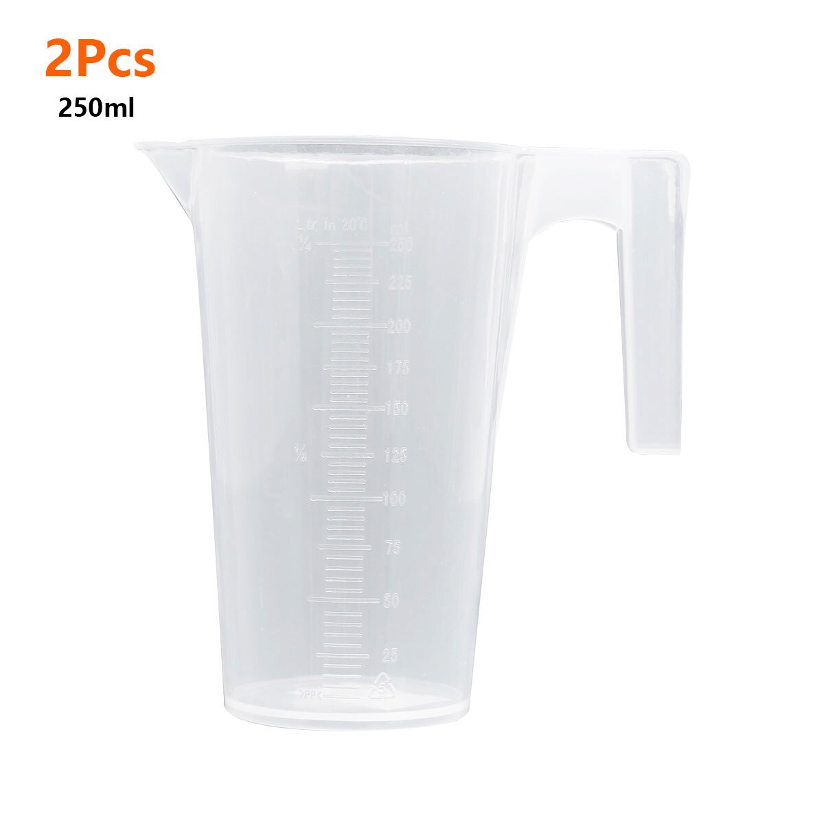 2Pc Küche Mess Werkzeuge Klar Kunststoff Gießen Me... – Vicedeal