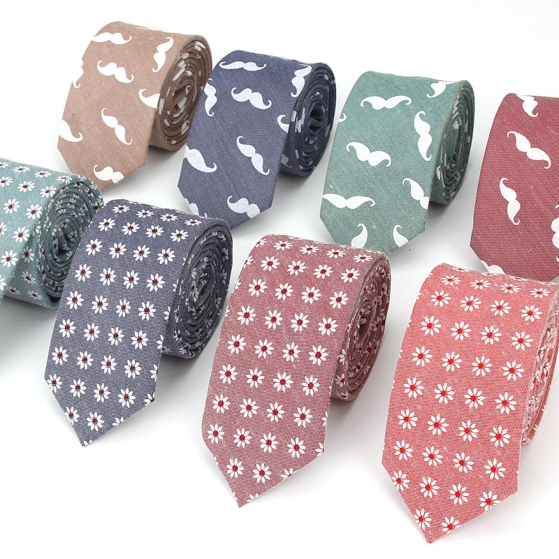 ¡Novedad de ! corbatas Vintage con estampado de bi... – Grandado