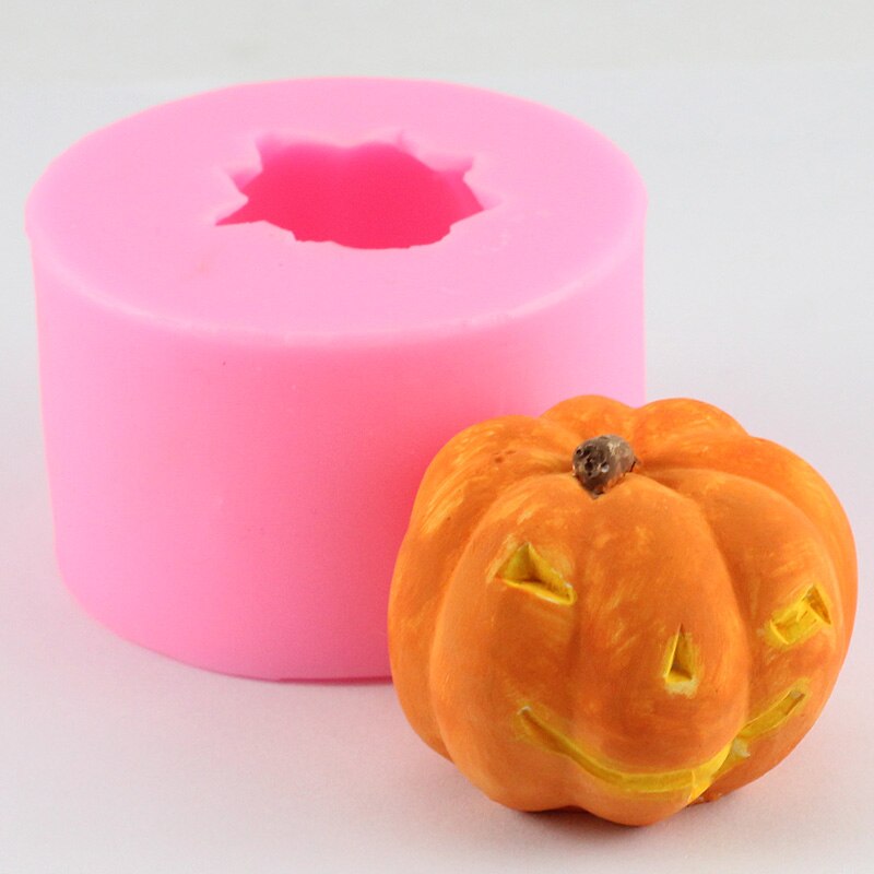 3D Bakken Siliconen Mal Halloween Pompoen Vorm Kaa... – Grandado
