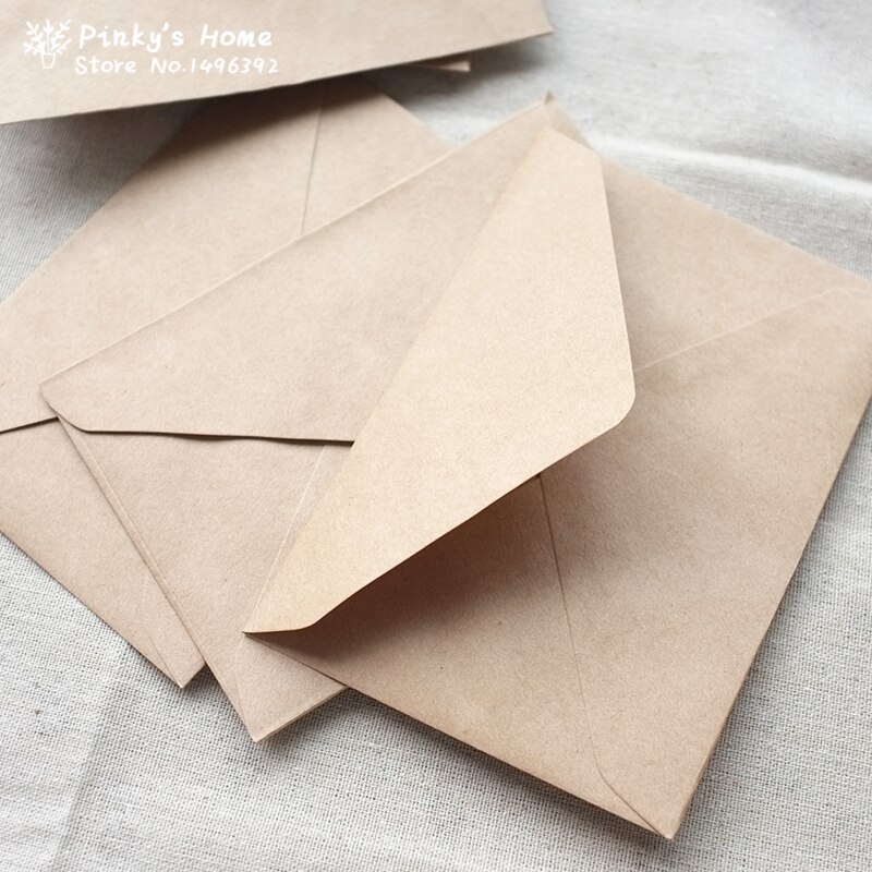 (10 pieces/lot) Retro Envelopes Blank Kraft Paper ... – Vicedeal