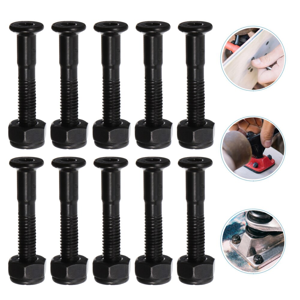 40 Sets Practical Longboard Mounting Screws Set Sk... – Vicedeal