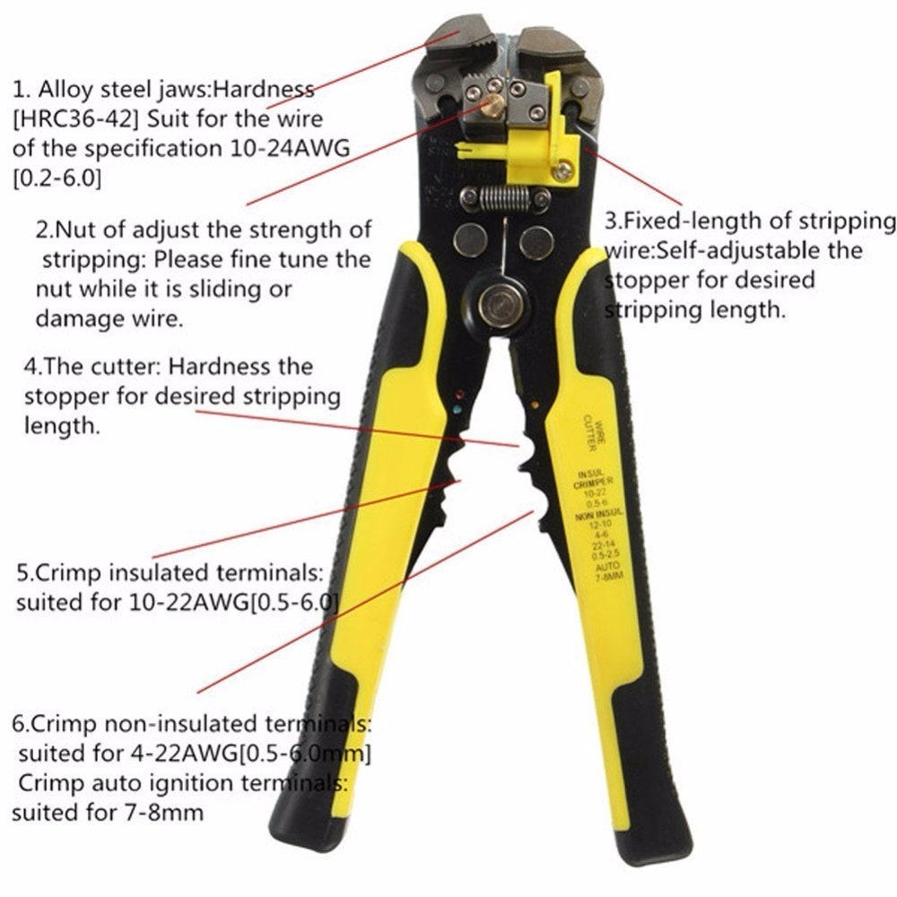 Automatic Electric Cable Wire Stripper Wire Stripe... – Vicedeal