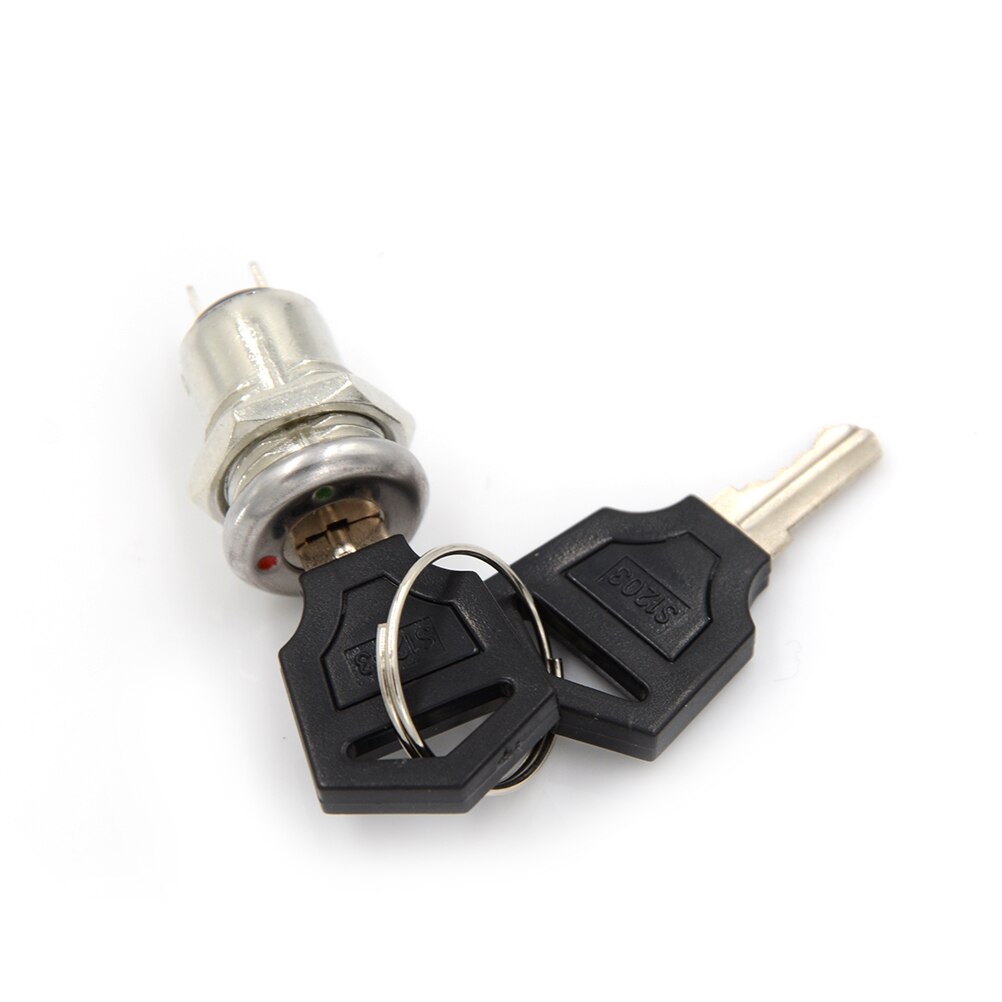 Mini 12mm Key Switch ON/OFF Lock Switch KS-01 KS01... – Vicedeal