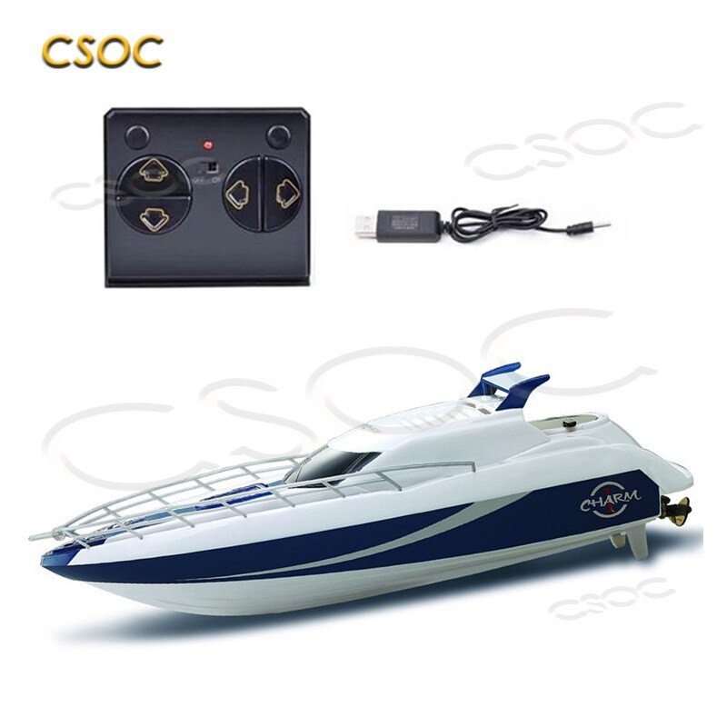 High Speed RC Boat 15km/h 2.4GHz Radio-Controlled ... – Vicedeal