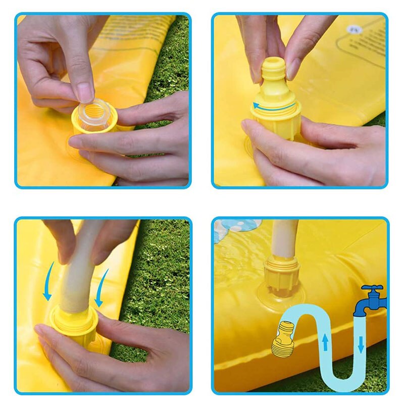 Sprinkler for Kids Outdoor Water Toys Boy Girl Spr... – Grandado