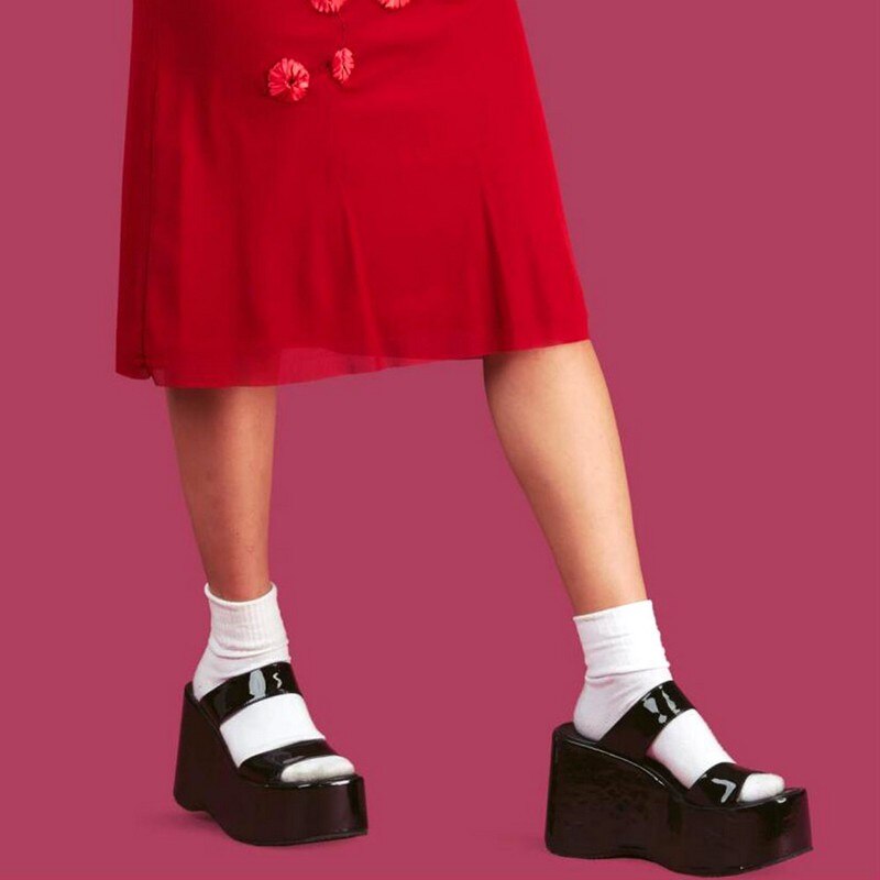 Vrouwen Hoge Platform Zwart Cosplay Wiggen Hakken ... – Vicedeal