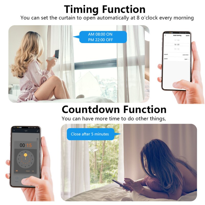 Remote Control Blind Shutter Tuya Smart Life EU Wi... – Vicedeal