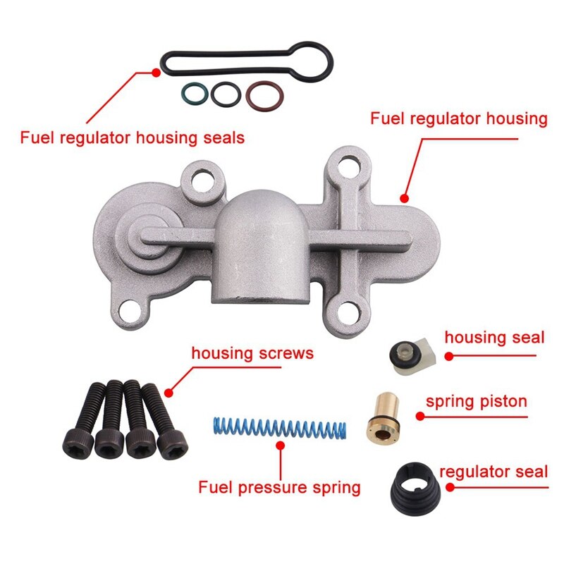 Top3C3Z9T517AG Fuel Pressure Regulator Blue Spring... – Grandado