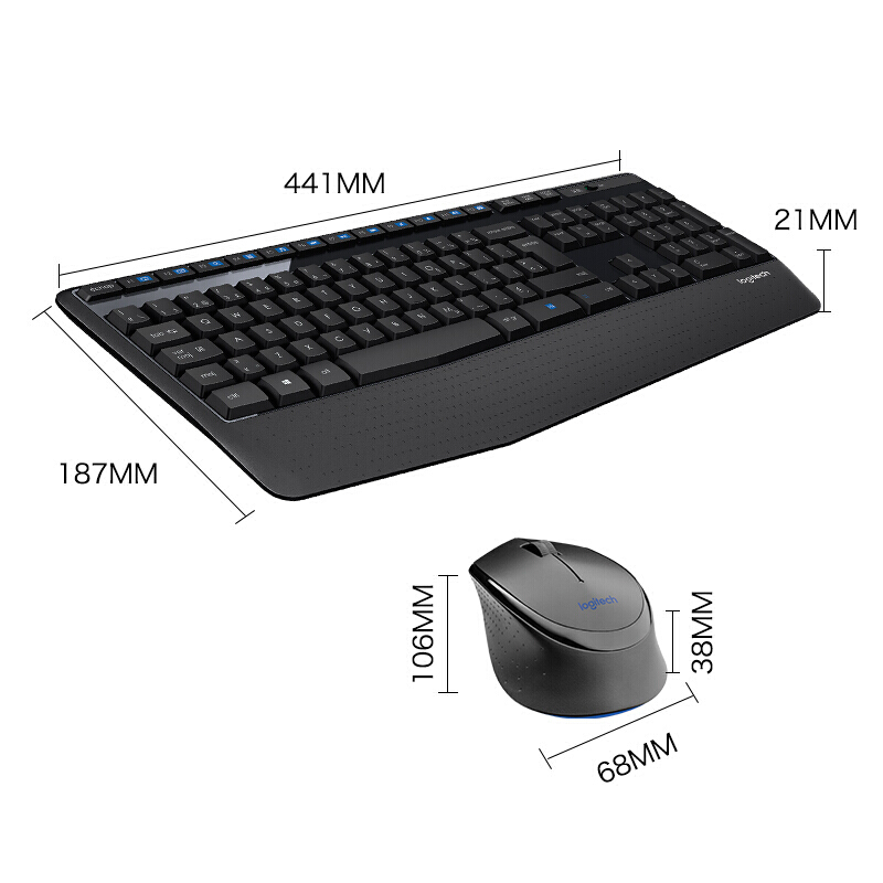 Logitech Original MK345 Wireless Keyboard and Mous... – Grandado