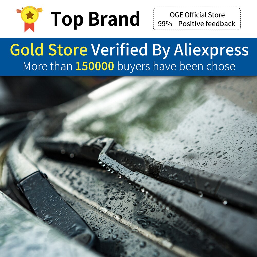 Oge 14''-30'' Universal Wiper Blades U Hook Windsc... – Grandado