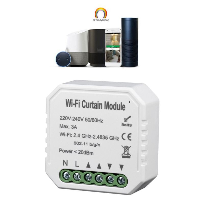 WiFi Smart Curtain Switch Module Roller Blinds Shu... – Grandado
