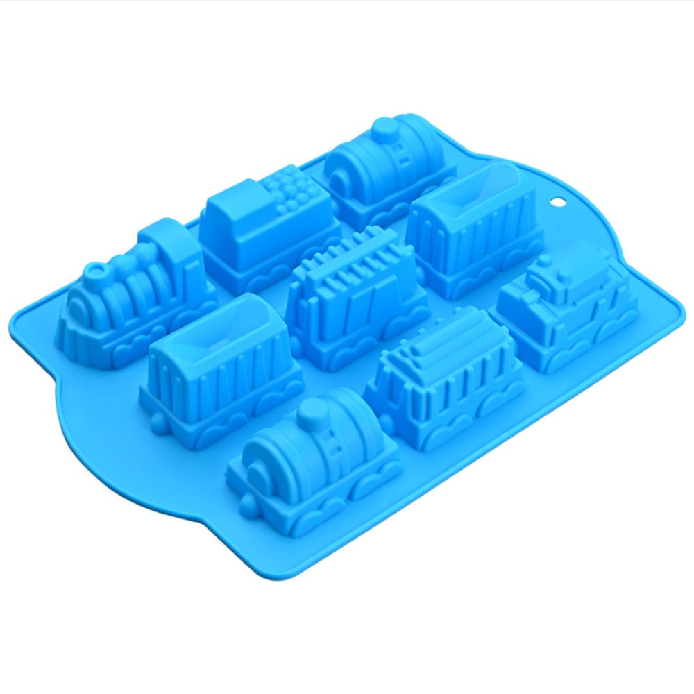 Train Shape Silicone Mousse Cake Mold Train Chocol... – Grandado