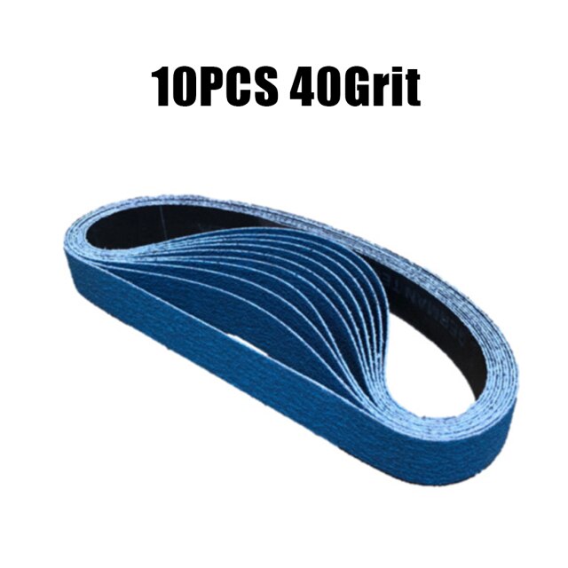 10PCS Zirconia Sander File Sanding Belts 40/60/80/... – Grandado