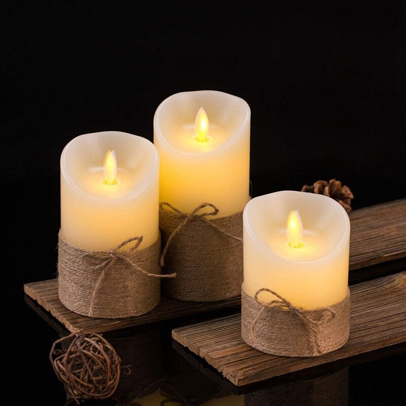 Flameless Candles Battery Operated Simulation Elec... – Grandado