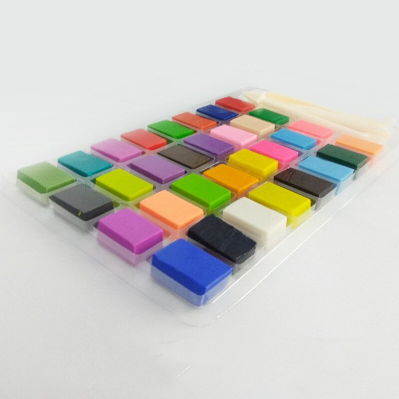 32pcs/set Mixed Colors Soft Polymer Clay Oven Baki... – Vicedeal