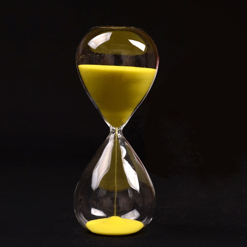 Verre de sable jaune à la , grand verre de sablier... – Grandado