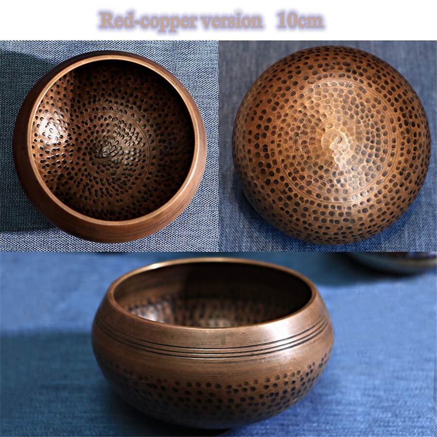 12cm Copper Singing Bowl Manual Tapping Metal Craf... – Vicedeal