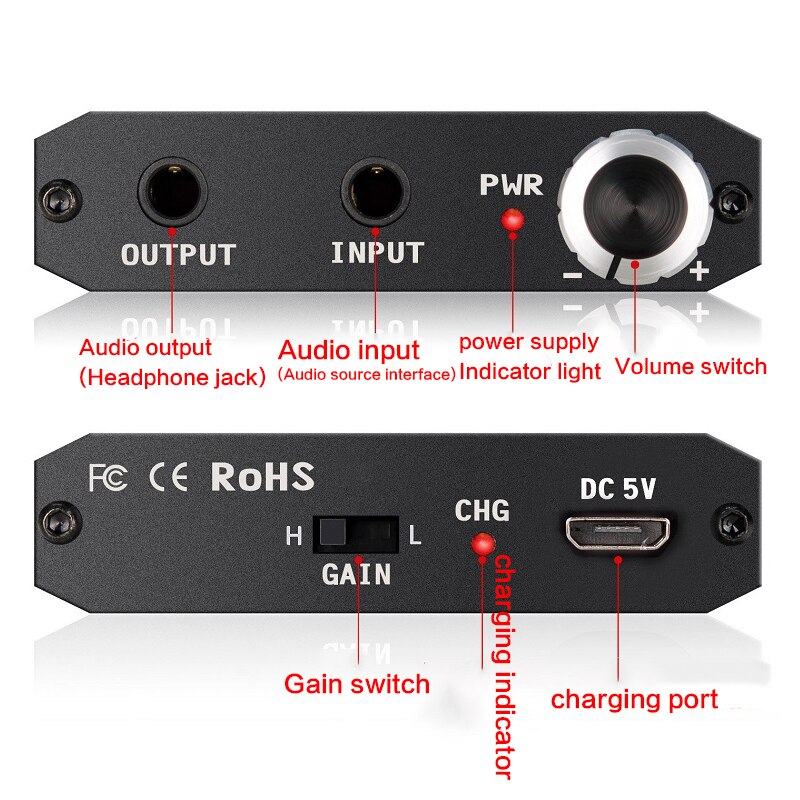 Headphone Power Amplifier HIFI Fever Headphone Amp... – Vicedeal