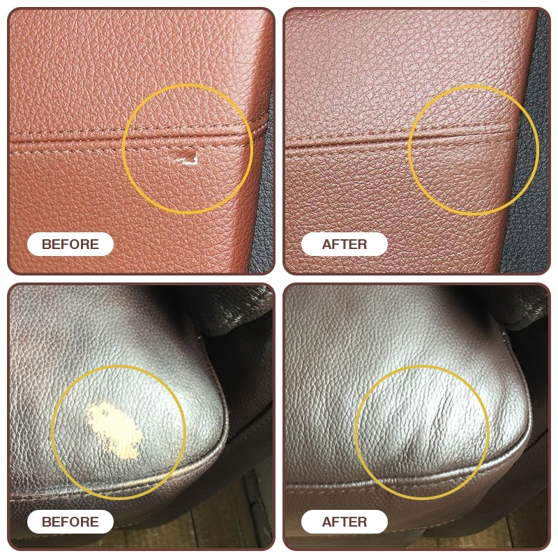 Liquid Leather Vinyl Repair Kit Restorer Furniture... – Grandado