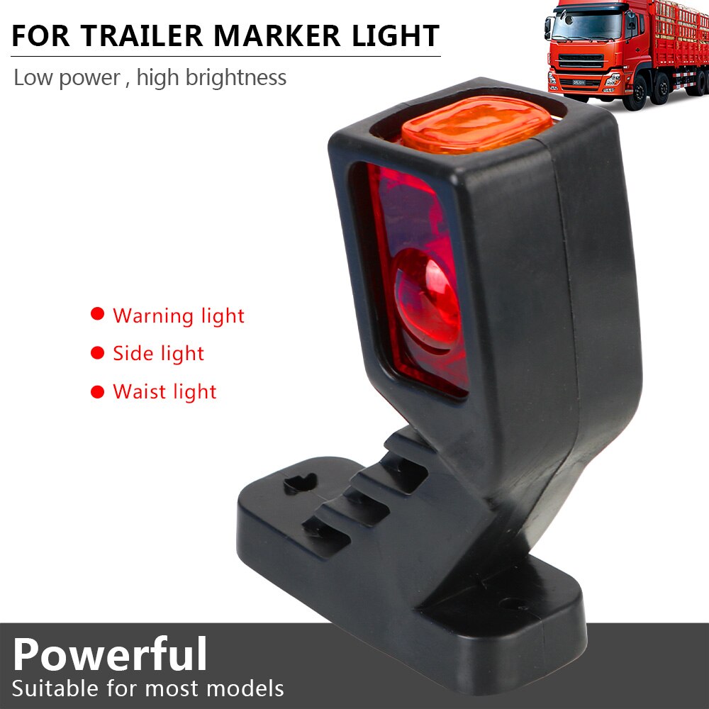 2 Stks/set 12/24V Led Side Marker Licht Achterlich... – Vicedeal