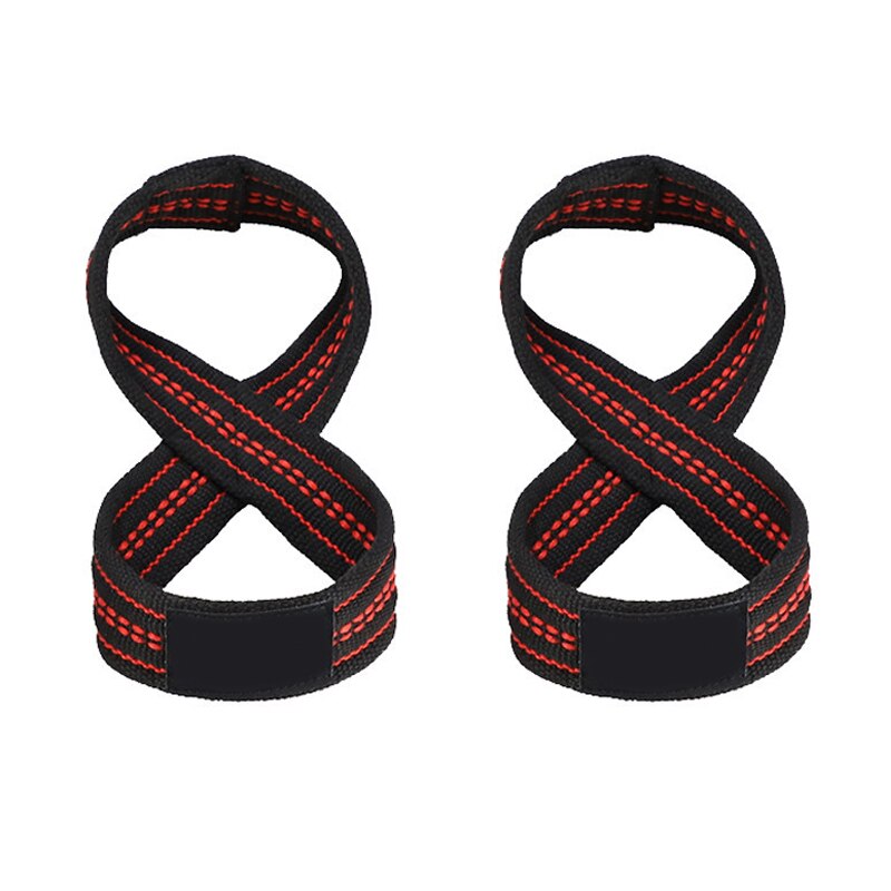 2pcs Figure 8 Weight Lifting Straps Deadlift Wrist... – Vicedeal