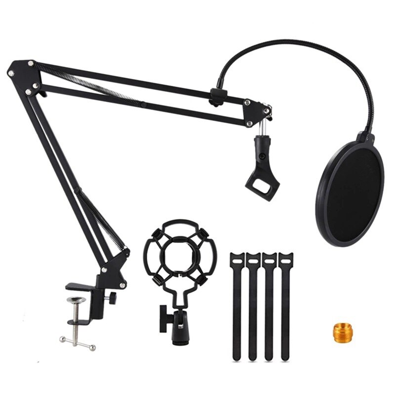 Desktop Microfoon Stand Scissor Arm Stand Met 3/8-... – Vicedeal