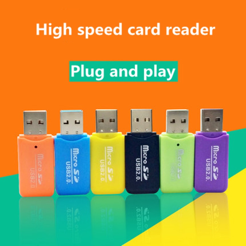 Usb 2.0 kortlæser højhastigheds usb flashdrev unde... – Grandado