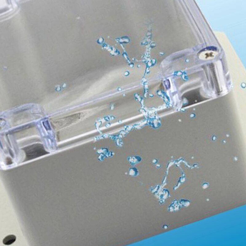 60 x 160 x 90mm ABS IP65 Transparent Cover Waterpr... – Grandado