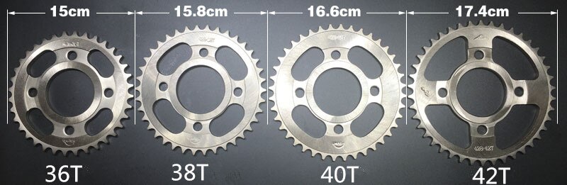 CBF CG CM CBT125/150 36-38-40-42-43-45-48-53T Moto... – Vicedeal