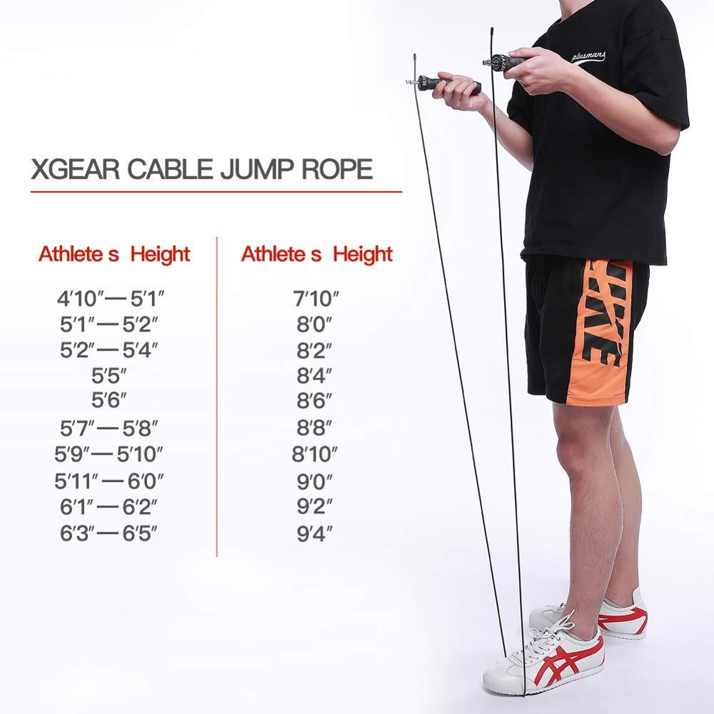 High Speed Skipping Rope Adjustable Fitness Jump R... – Grandado