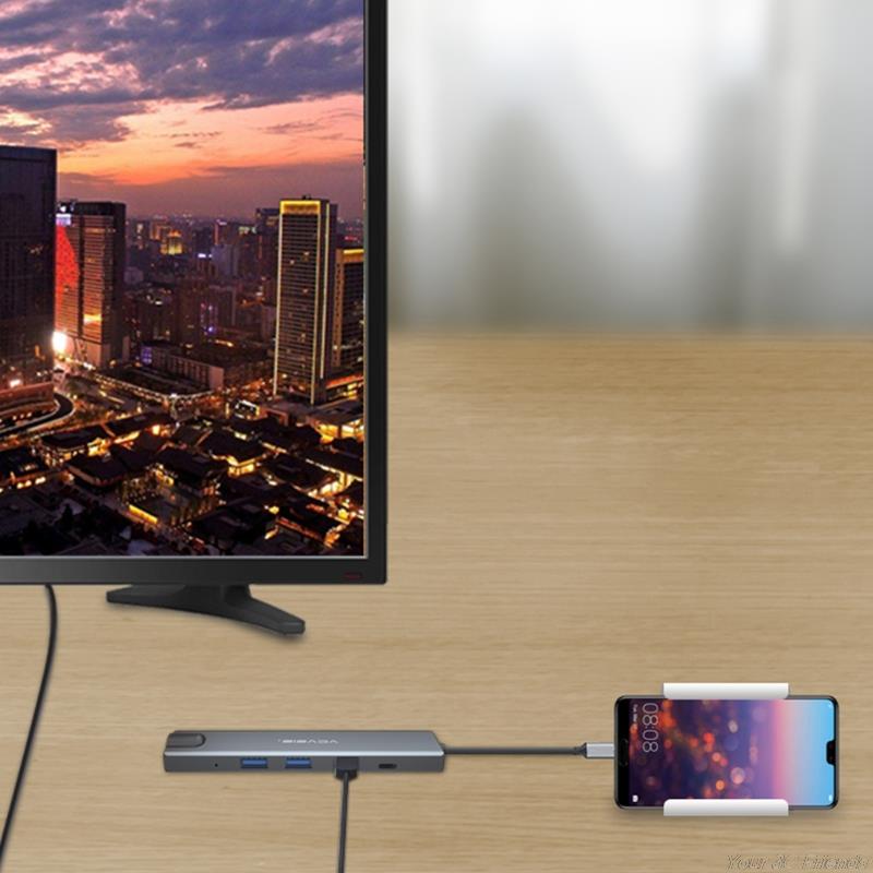 Ultra-fast 4K 30Hz Docking Station 5-in-1 Type C t... – Vicedeal