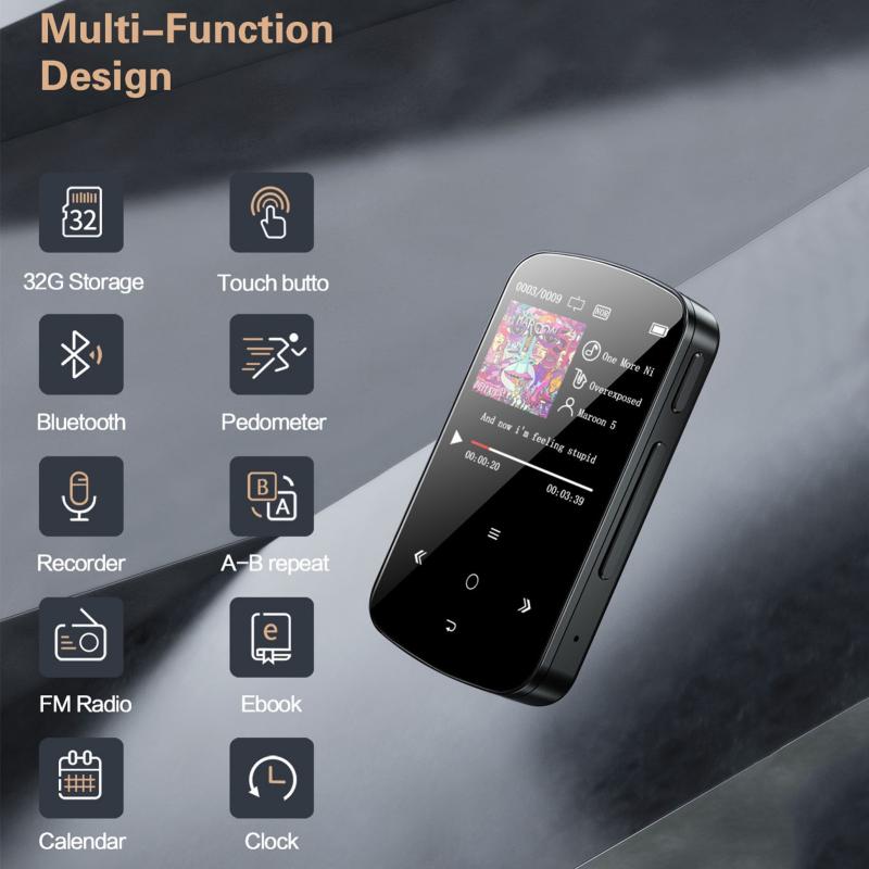 Multifunctional MP3 Player Portable Sports Bluetoo... – Grandado