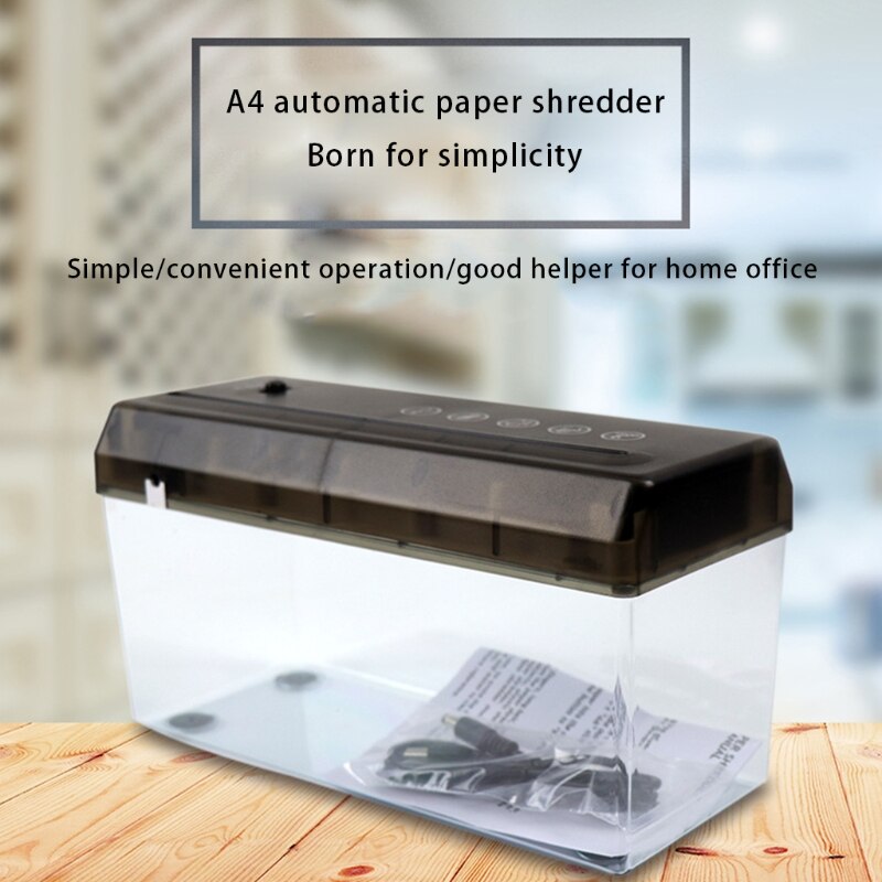 Mini Electric Paper Shredder Portable Invoice Docu... – Vicedeal