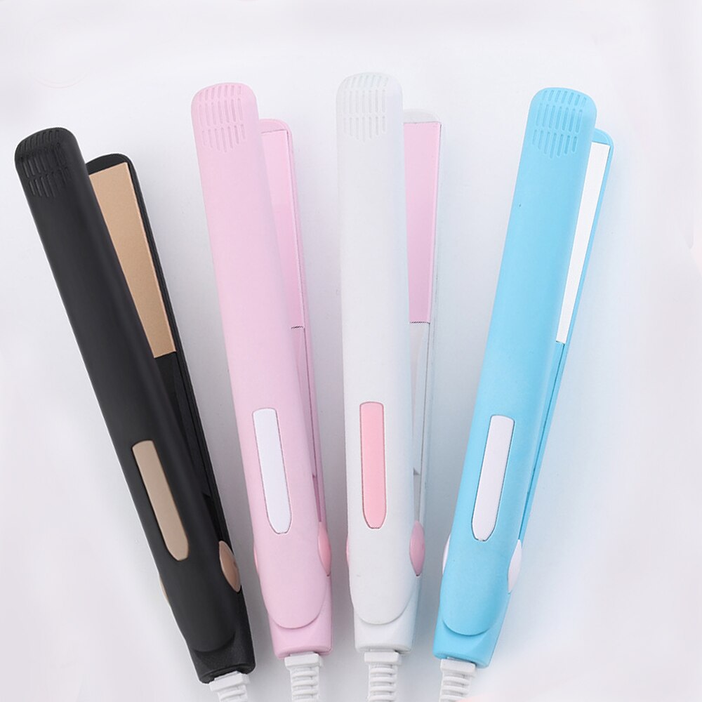110-220V Mini Portable Ceramic Flat Iron Hair Stra... – Vicedeal
