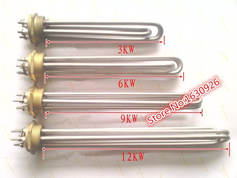 AC 380V 6KW 6000W 6P Terminals Water Boiler Heatin... – Grandado