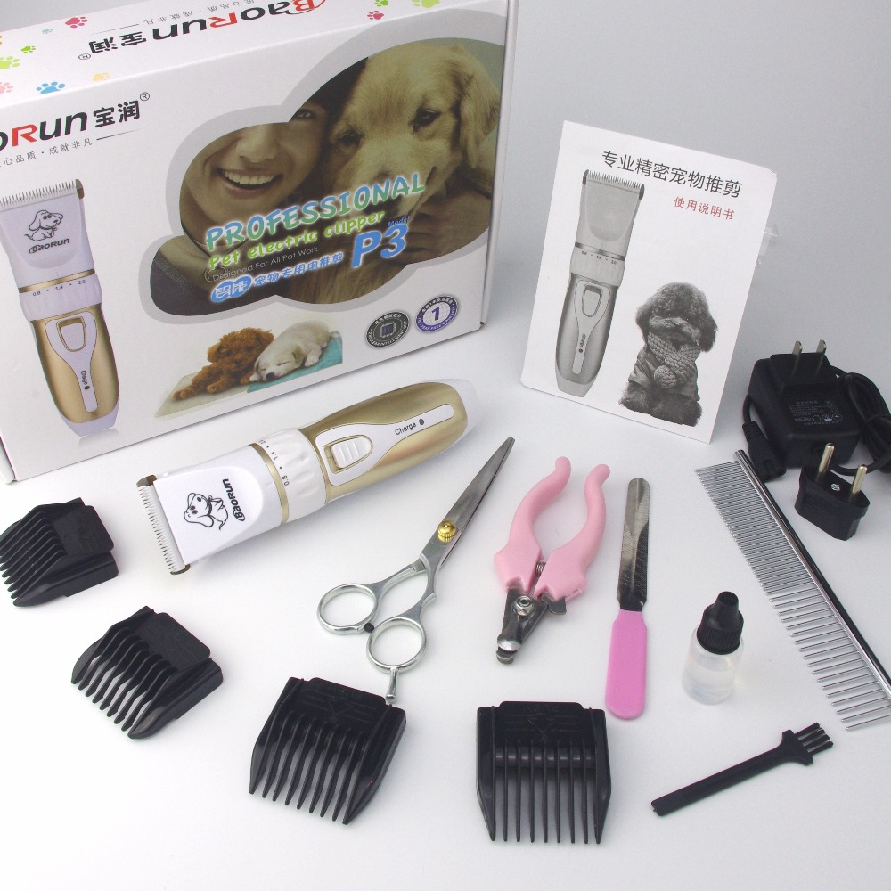 Rechargeable Low-Noise Cat Dog Hair Trimmer Electr... – Grandado