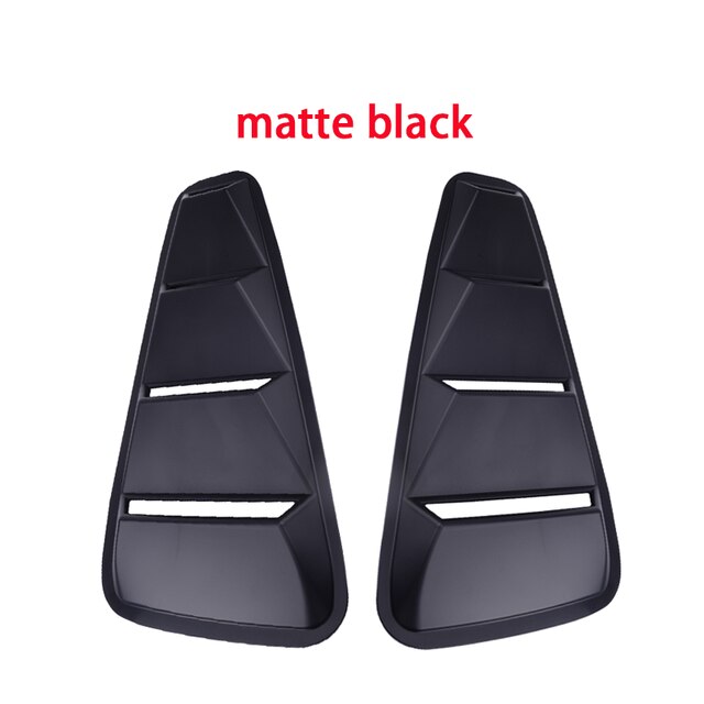 Pair 1/4 Quarter Side Window Louvers Scoop Cover V... – Grandado