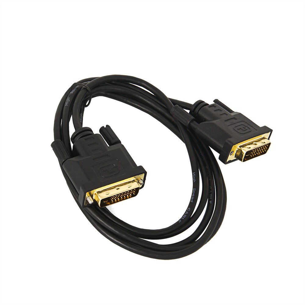 Cable DVI a DVI de 1,8 m Cable DVI-D chapado en or... – Grandado