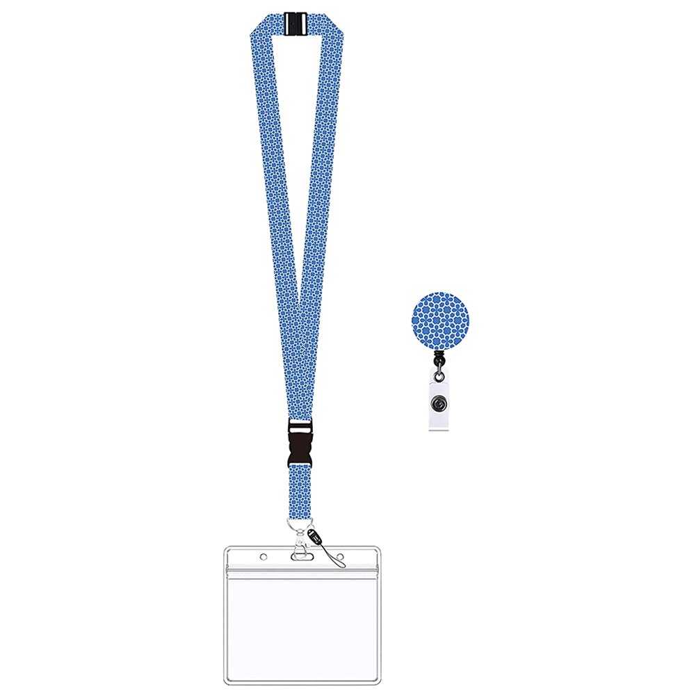 ID Card cover with badge holder and badge reel dec... – Grandado