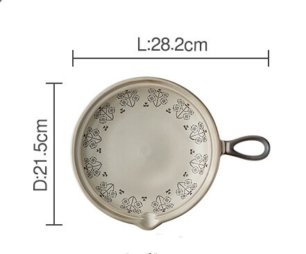 Nordic Style Single Handle Heat Resistant Pottery ... – Grandado