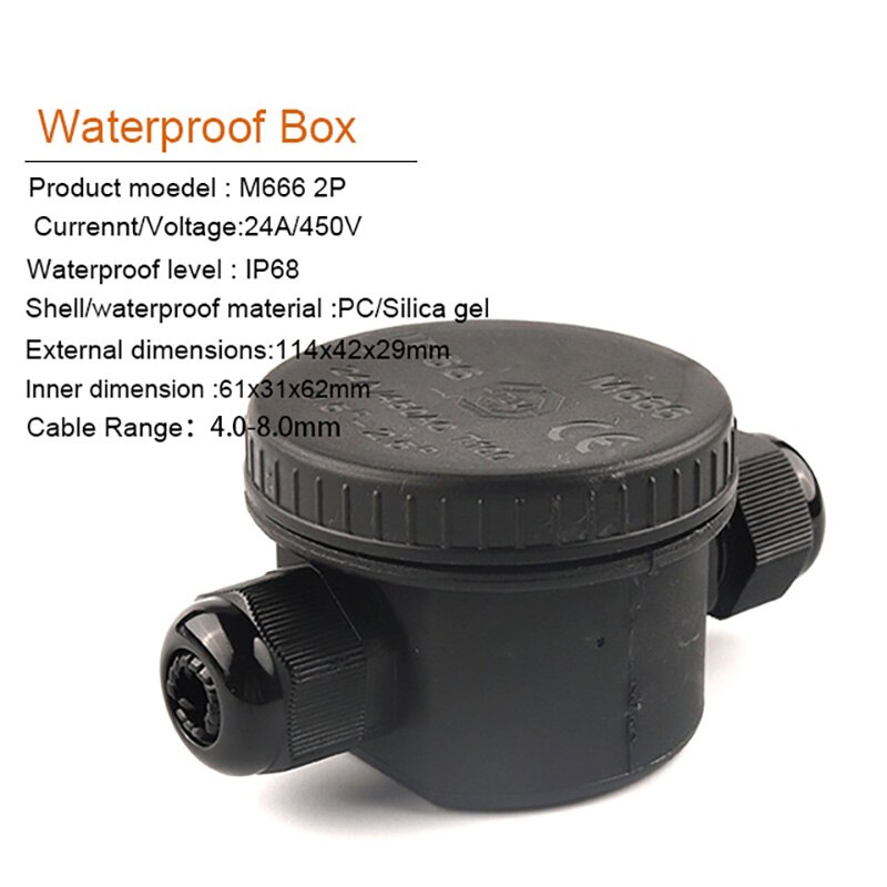 2 Way Electrical Outdoor Waterproof IP66 Electrica... – Grandado