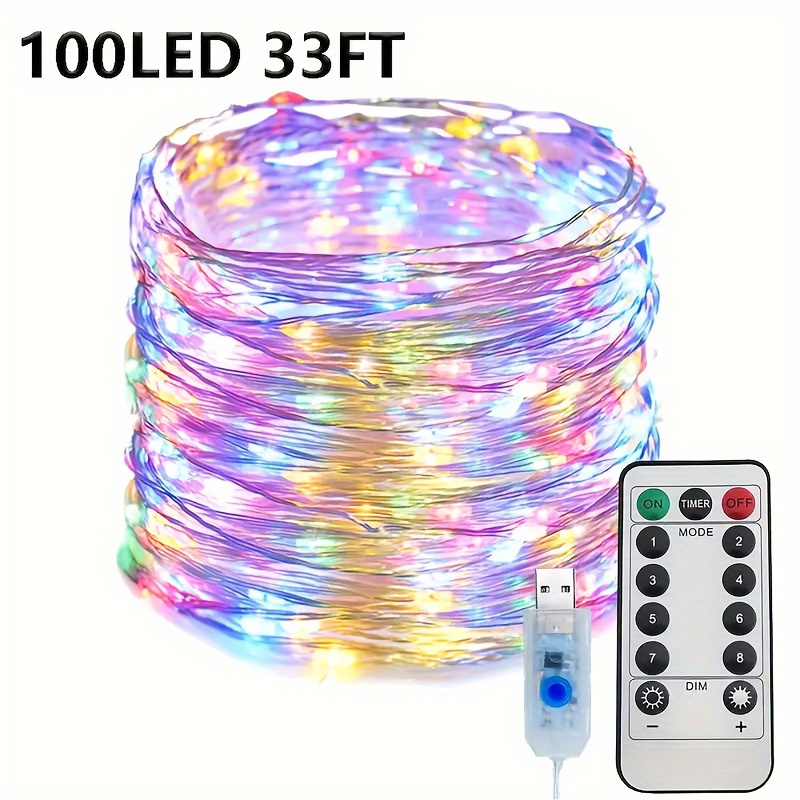 Dimmable USB String Lights Made of Copper Wire, Fa... – Vicedeal