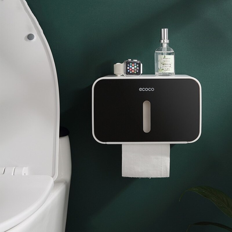 Plastic toiletrolhouder badkamer waterdichte tissu... – Grandado